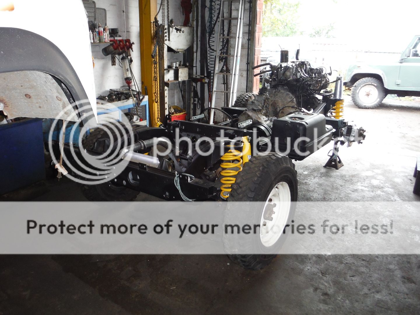 Chassis and Front bulkhead | LandyZone - Land Rover Forum