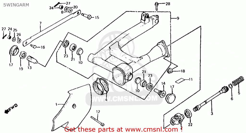 rear wheel touching drive shaft ??? this is a 1983 VT 500 | Honda ...